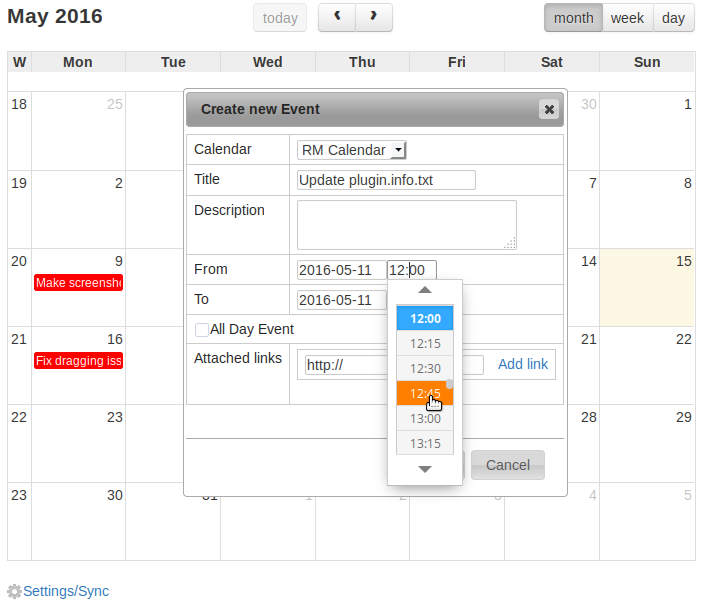 plugin:davcal [DokuWiki]